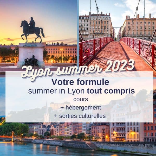Lyon Summer 2023 - Alliance Française Lyon